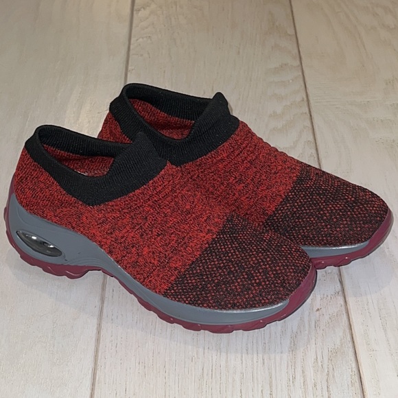 Slow Man | Shoes | Womens Walking Sock Shoes Size 8 Slip On Air Cushion ...